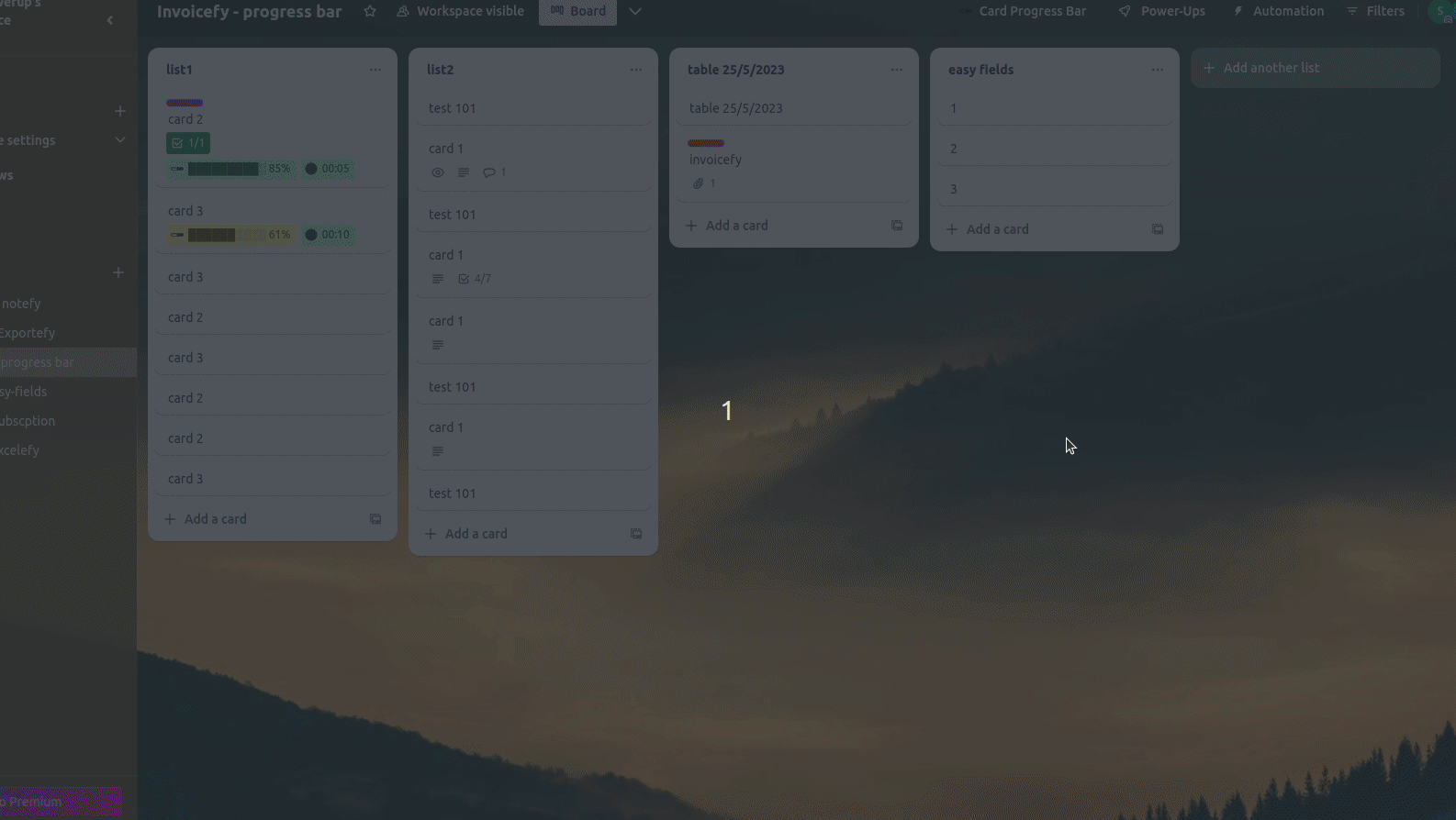 Card Progress (Track Time and Progress - Free) Power-Up | Trello